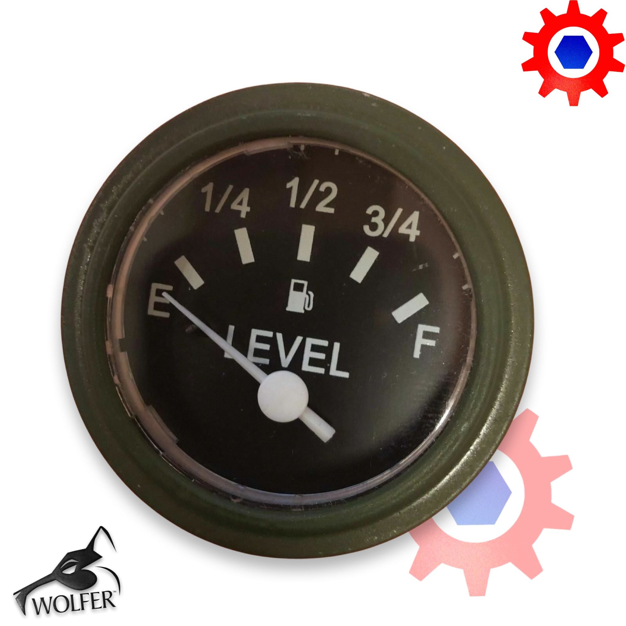 Glow Shift Gauge HMMWV FUEL LEVEL GAUGE MS24544-2 HUMVEE 24V – USC ...